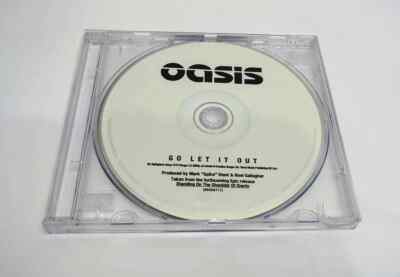 VERY RARE EXCLUSIVE BRAZIL PROMO CD SINGLE OASIS - GO LET IT OUT | eBay