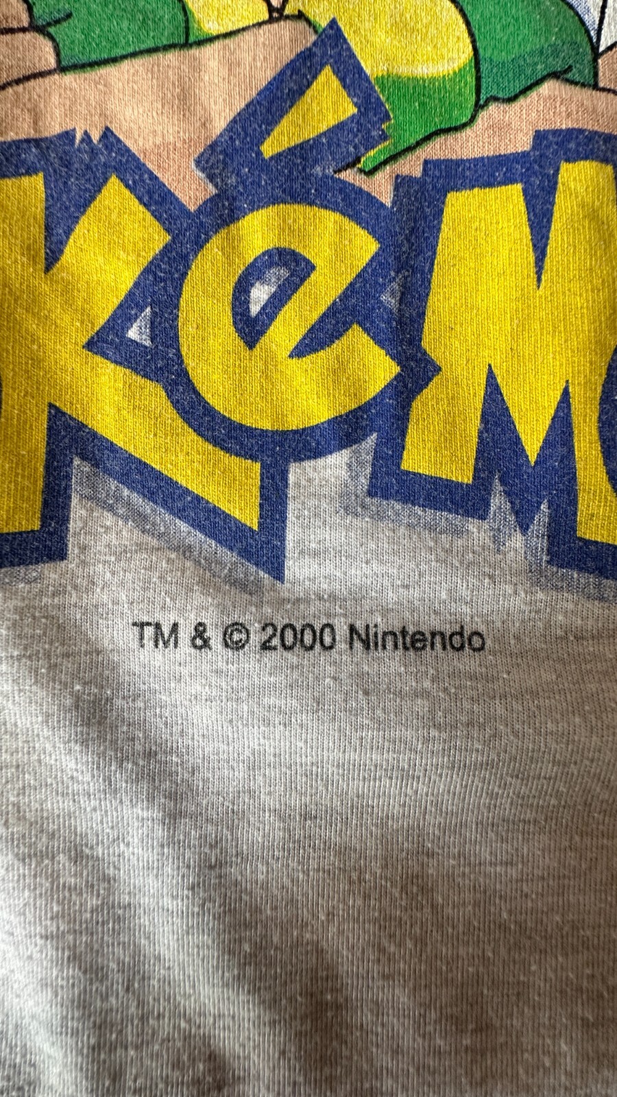 VINTAGE Pokemon 2000 Ash Ketchum Ash's Pikachu Sz XS … - Gem