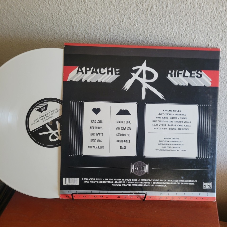 Apache Rifles - Self Titled LP White Vinyl NM LP RRRAR-44547 | eBay