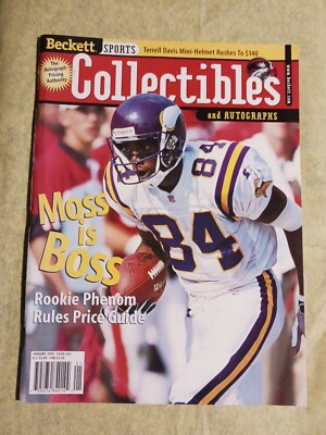 BECKETT SPORTS COLLECTIBLES MAGAZINE January 1999 Randy Moss | eBay