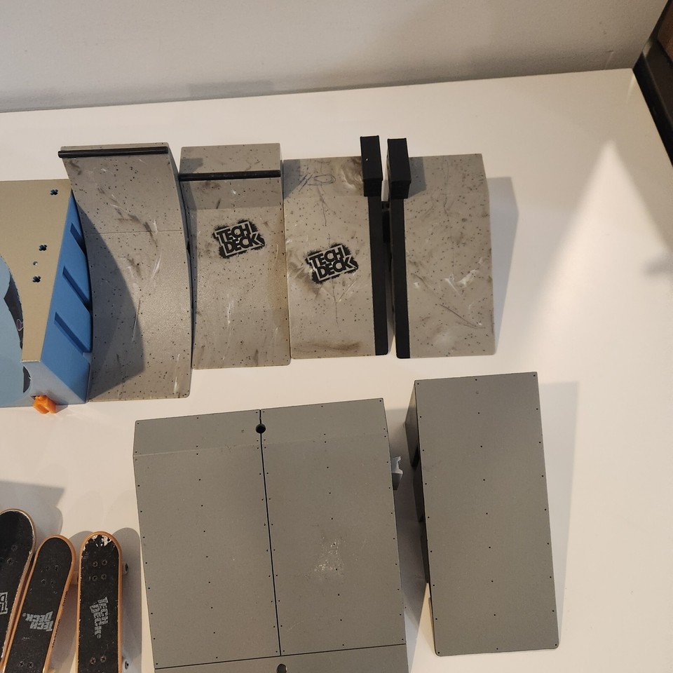 Tech Deck Ramps and Skateboards Lot Of 16 Pieces | eBay