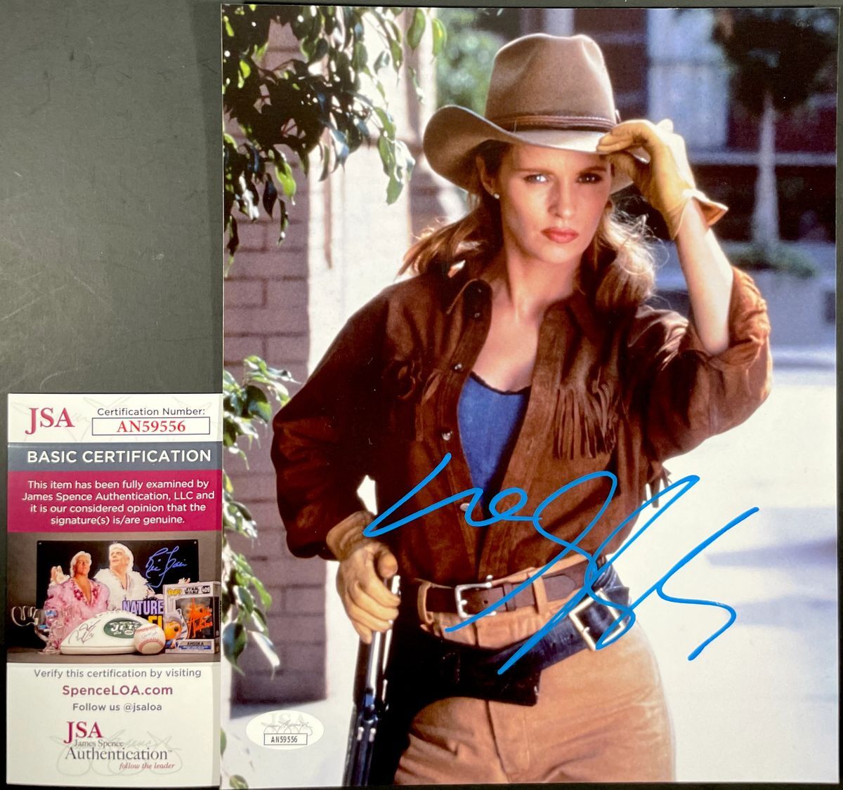 Sheena Easton Signed Crystal Hawks 8x10 Photo Autograph Cow Girl JSA ...