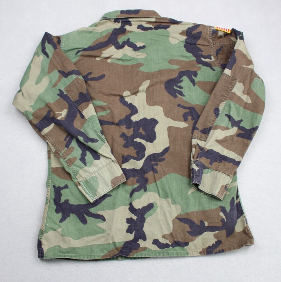 US Army BDU Battle Dress Uniform Medium Regular Winter Woodland Camo ...