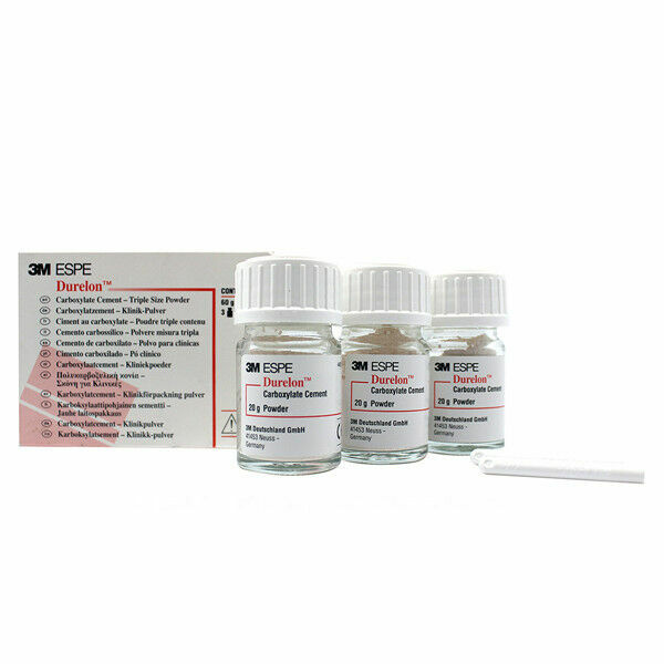 3M Durelon Carboxylate Luting Cement Powder - Pack of 3 for sale online ...