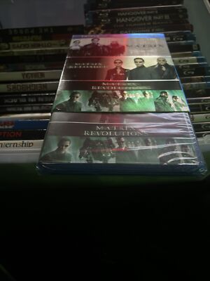 The Matrix Triple Feature (Blu-ray). FREE SHIPPING 883929351923| eBay