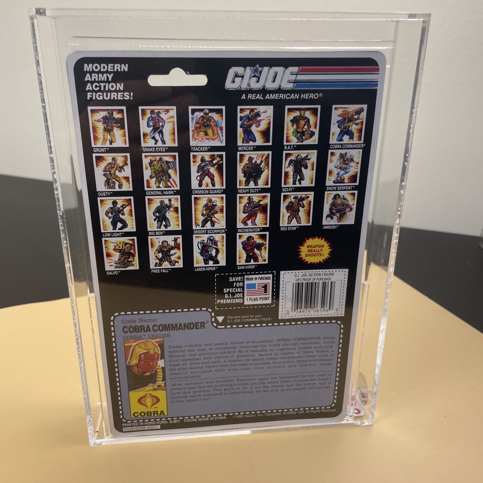 GI Joe Cobra Commander v4 w/ glider 1991 1990 Hasbro vintage Cas 90 | eBay