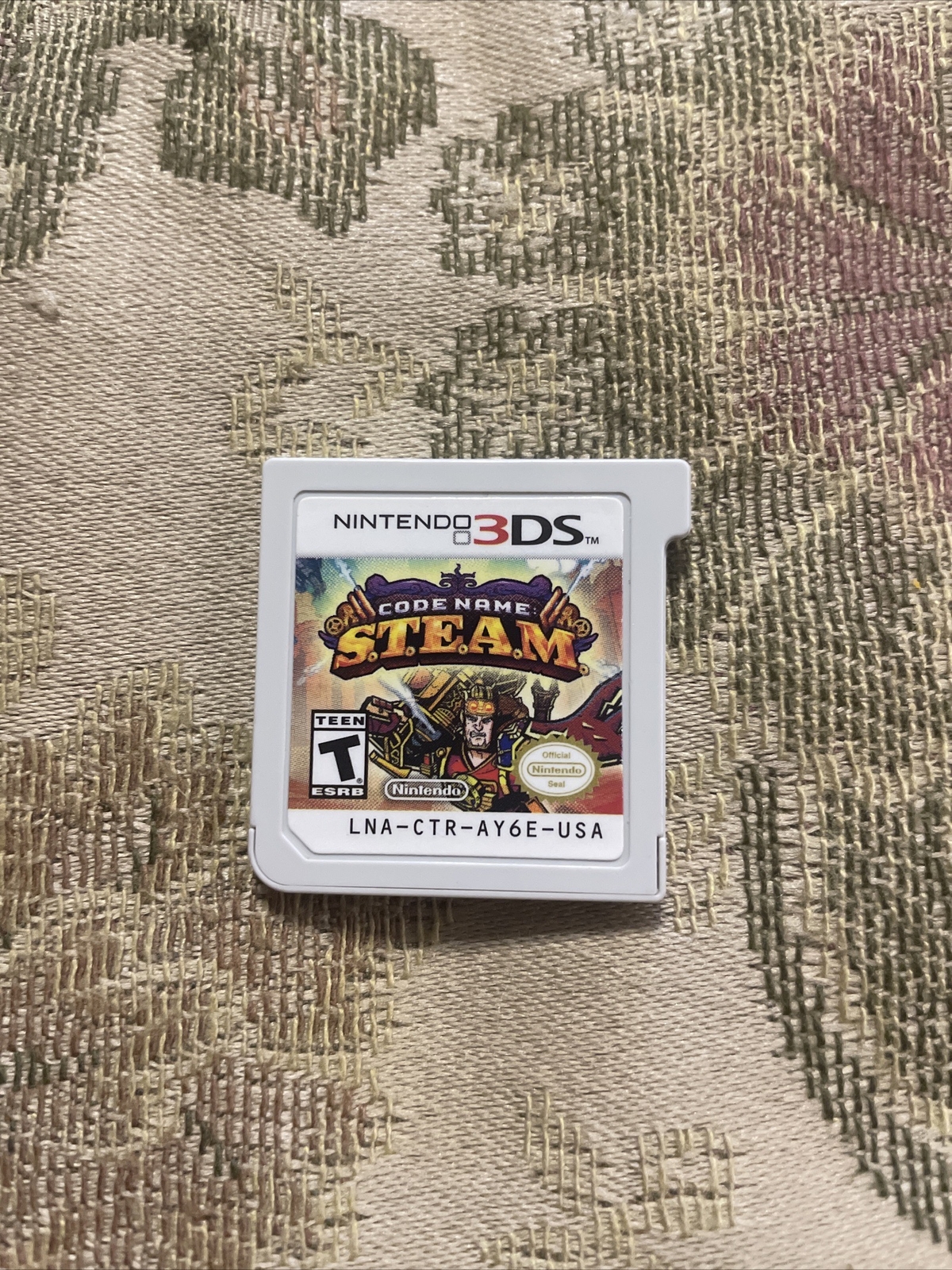 Code Name: S.T.E.A.M. Steam (Nintendo 3DS) Authentic Tested Works Great ...