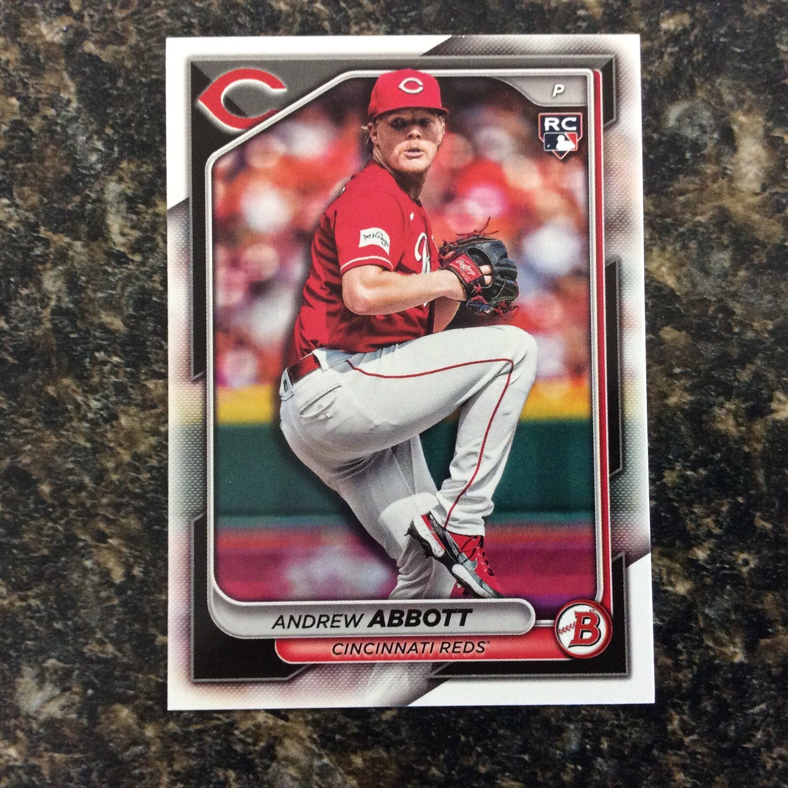 2024 Bowman #70 Andrew Abbott RC Cincinnati Reds | eBay
