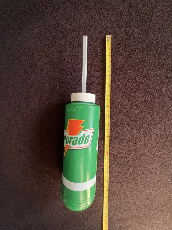 Gatorade Squirt Squeeze Long Straw Water Bottle Vintage | eBay