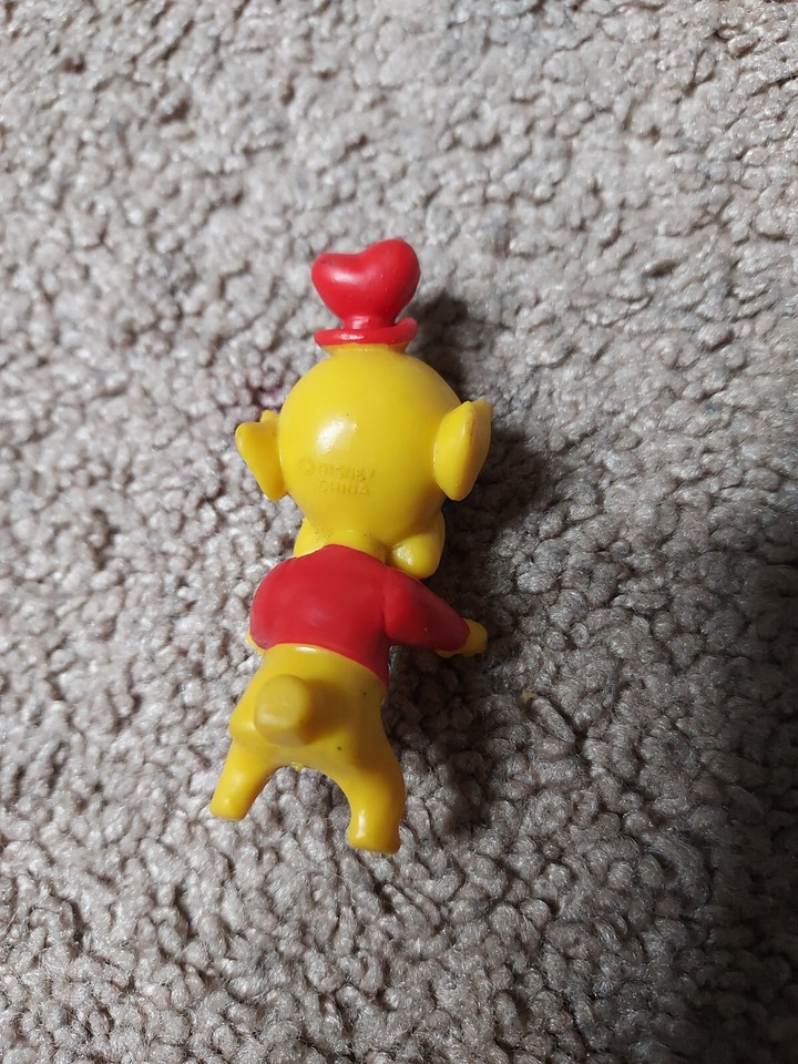 Vintage Disney Bonkers Pal Jitters A Dog PVC Figure Yellow Dog Red Hat ...