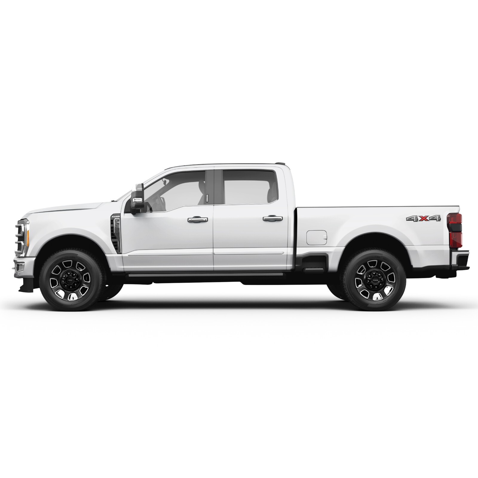 For: Ford Superduty Crew Cab 2023-2025 Painted Side Moldings #FES-F250 ...