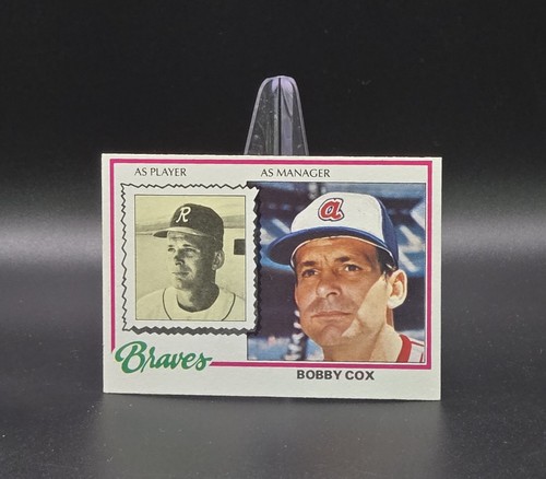 1978 Topps BOBBY COX Manager Rookie Card #93 NM-MT Atlanta Braves ...