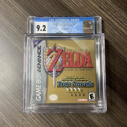 Legend of Zelda A Link to the Past Gameboy Advance GBA Sealed Graded ...