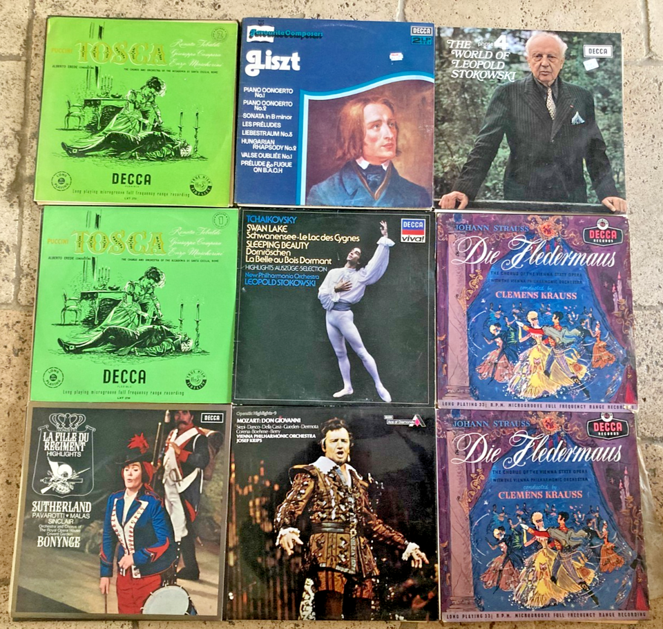 56 x DECCA CLASSICAL VINYL LP ALBUM RECORDS JOBLOT 💥 | eBay UK