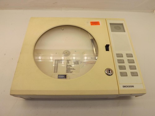 THE DICKSON CO THDX 8" TEMPERATURE/HUMIDITY CHART RECORDER T41083 | eBay
