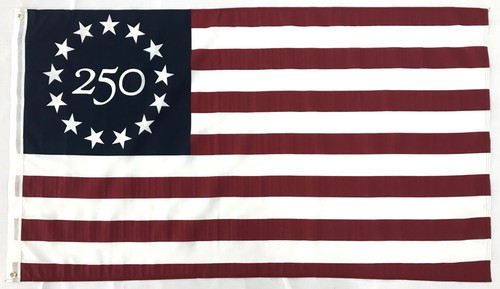 America 250 Betsy Ross Edition Republic Flag 3x5 Poly Cotton Annin USA ...