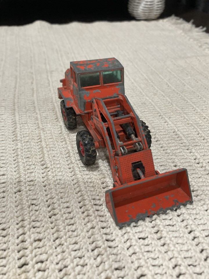 Vintage 1965 Lesney Matchbox King Hatra K-3 Die-Cast Tractor Shovel ...