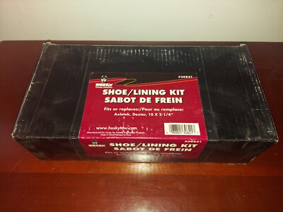 Husky Electric Trailer Brakes Shoe Lining Kit 10" x 2-1/4" PN: 30821 | eBay