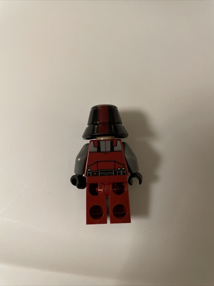 Lego Star Wars Minifigure Sith Trooper - Dark Red Armor Old Republic ...