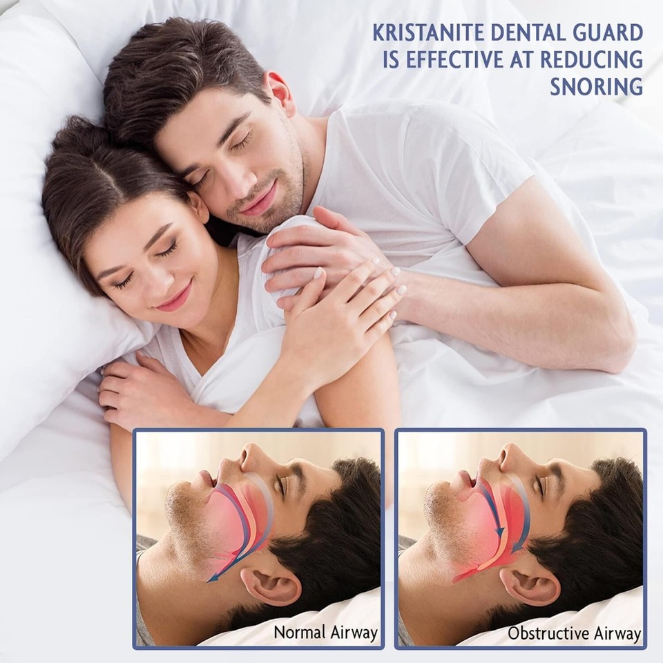 Tooth Grinding Dental Mouth Guard Bruxism Splint Sleeping Trans parency ...