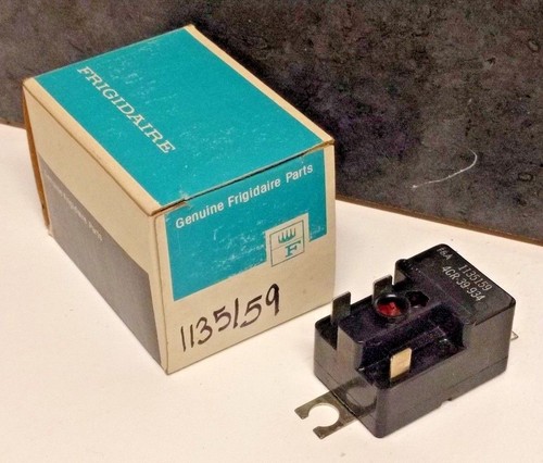 NOS Genuine Frigidaire Refrigerator Compressor Relay 1135159 P131 | eBay