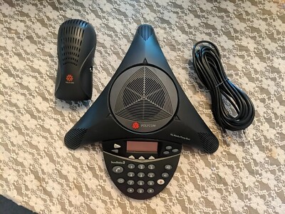 Polycom SoundStation2 Non-Expandable Conference Phone Wall Module 2201 ...