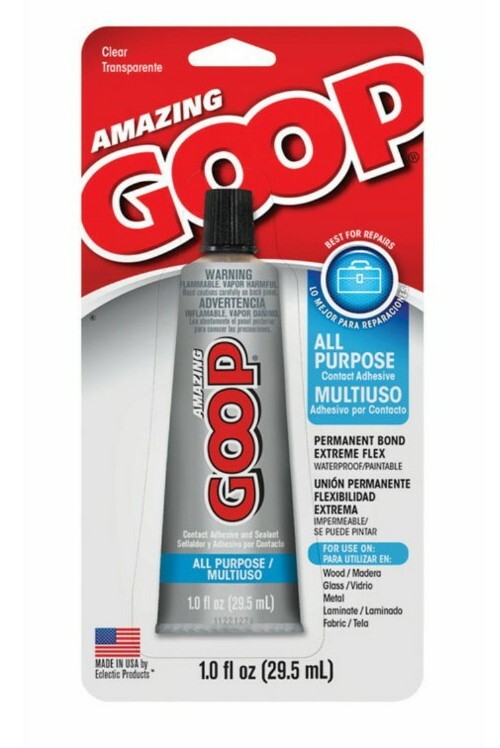 The Amazing All Purpose Clear Goop Glue 1 fl. oz Contact Adhesive and ...