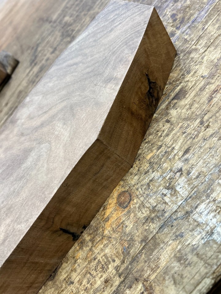 TIGER STRIPE VERY! CURLY Claro Walnut Gunstock Stock Blank Shotgun Dry ...