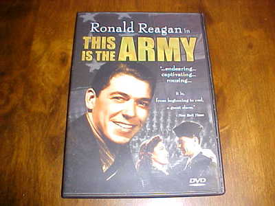 THIS IS THE ARMY (DVD) with Ronald Reagan 872322001955| eBay