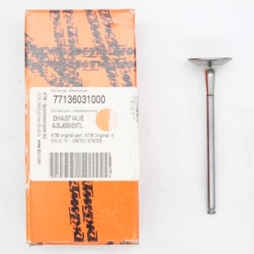 KTM Exhaust Valve Part Number - 77136031000 | eBay