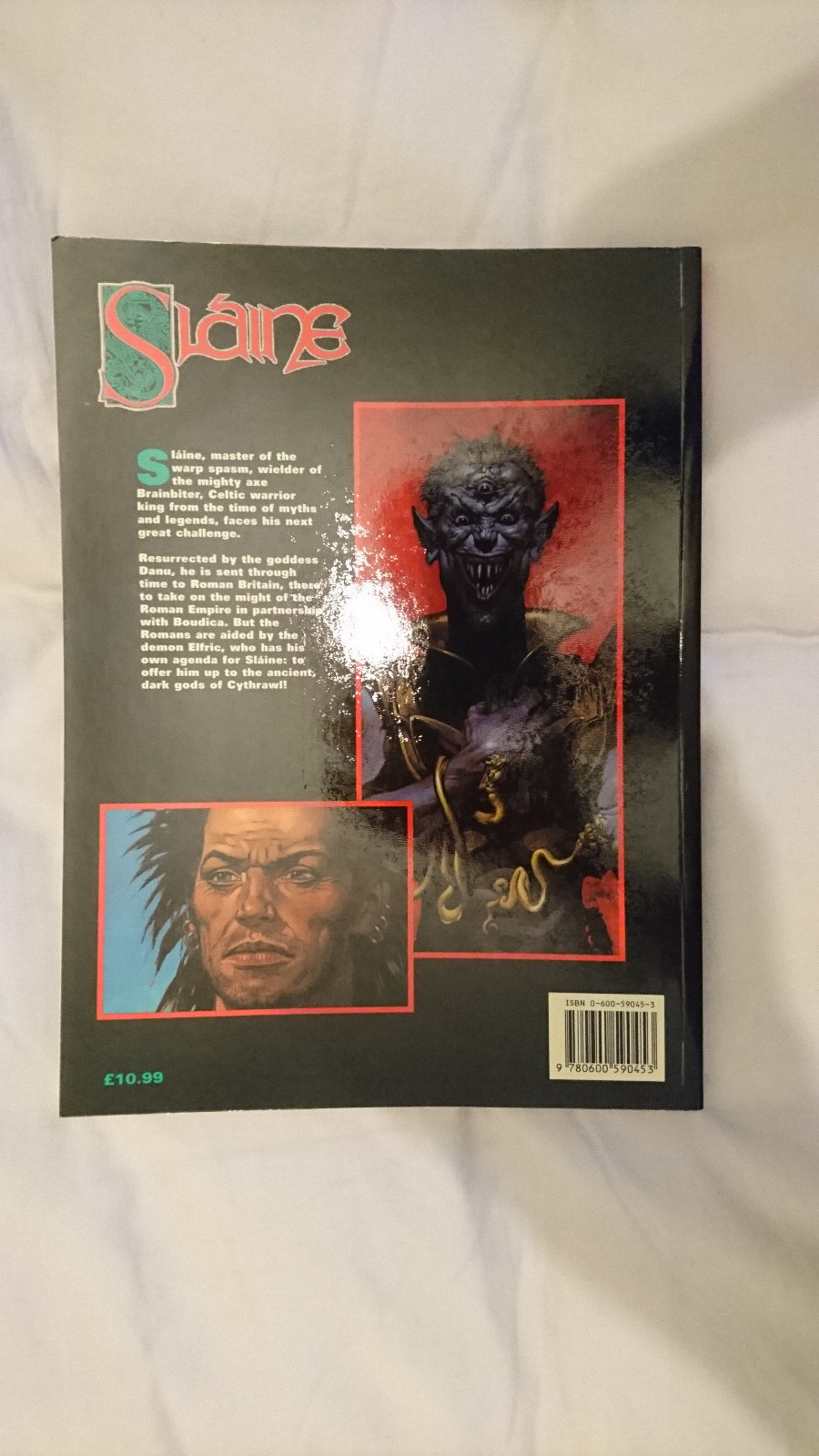 Slaine - The Horned God - Demon Killer - Two Graphic Novels - Two ...