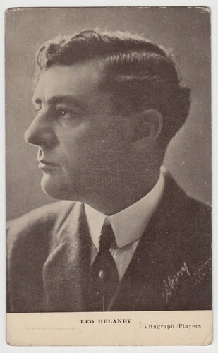Leo Delaney circa 1913 Kraus Mfg Co Postcard - Early Film Star ...