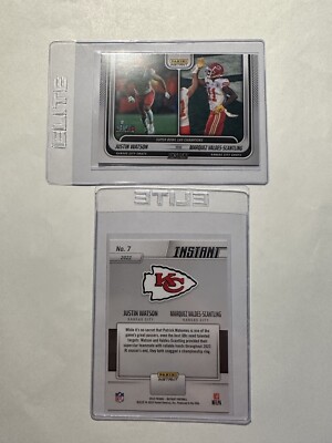 2023 Panini Instant Super Bowl LVII JUSTIN WATSON & VALDES-SCANTLING ...