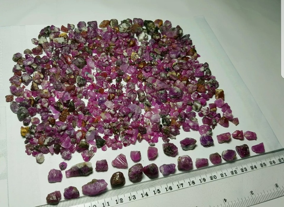 100-Gm 💯Natural Fire Ruby Rough From Jekdalak Mine Afghanistan🇦🇫 | eBay