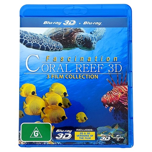 Fascination Coral Reef 3D, Mysterious Worlds, Hunters & Hunted - 3D Blu ...