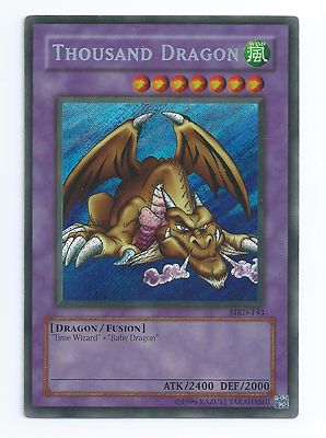 Yu-Gi-Oh Metal Raiders Unlimited #MRD143 Thousand Dragon | eBay