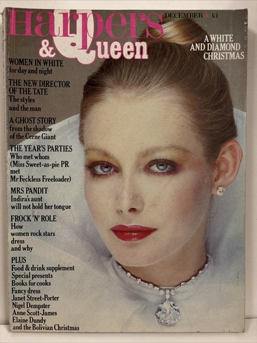 Harper's & Queen / Bazaar Magazine December 1979, Janet Street-Porter ...