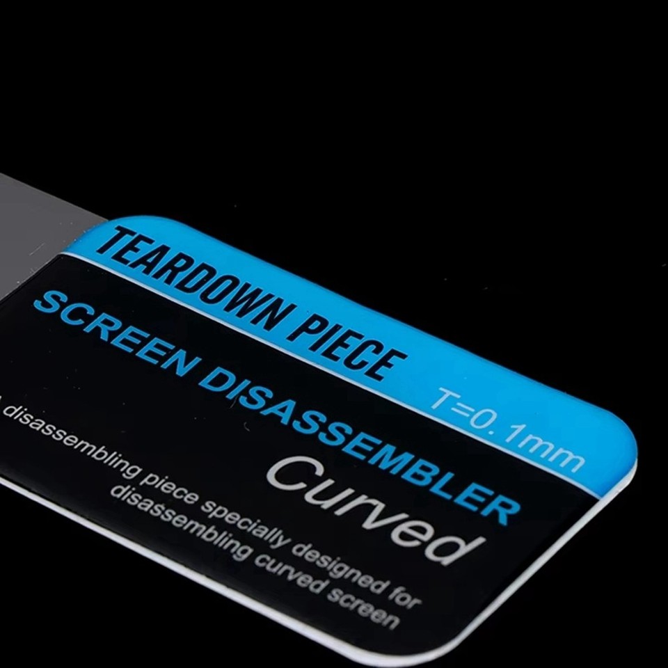 Metal Cell Phone Curved LCD Screen Opener Pry Card Tool Slim and ...