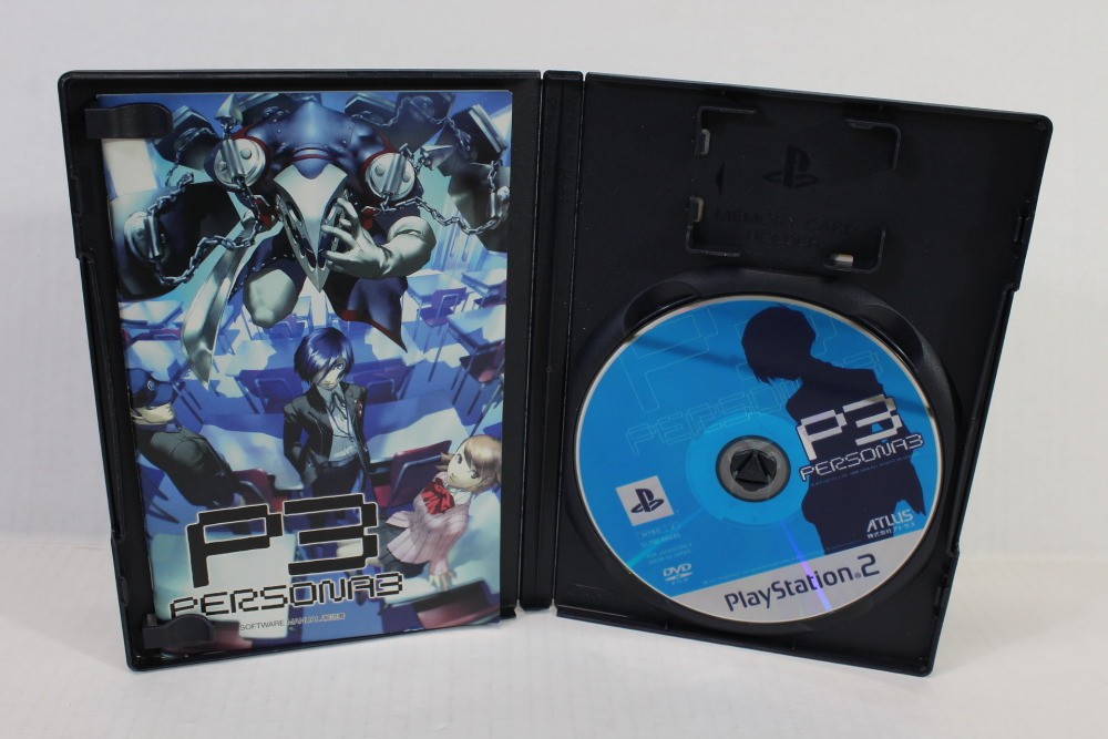 Persona 3 P3 CIB SONY PlayStation 2 PS2 JP Japanese Japan Import US ...