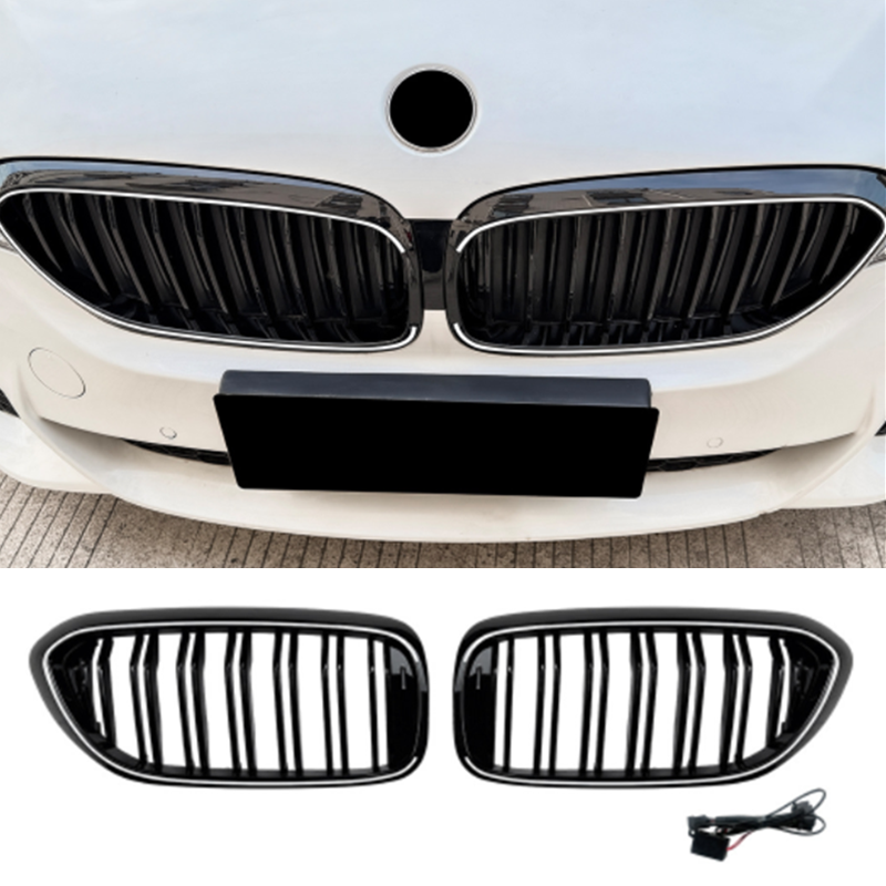 for BMW G30 M5 F90 5 Series 17-20 Front Bumper Kidney Grille Grill W ...