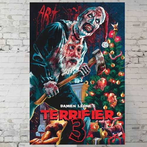 Terrifier 3 Horror movie poster - Terrifier Poster Wall Art Unframed | eBay