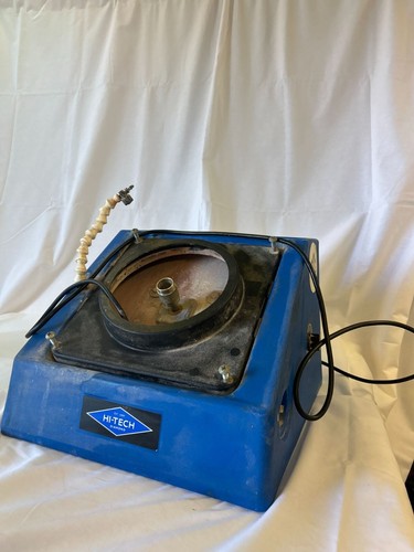 Hi-Tech Blue Lapidary Polishing Machine With Flexible Water Spout & Power Cord | eBay