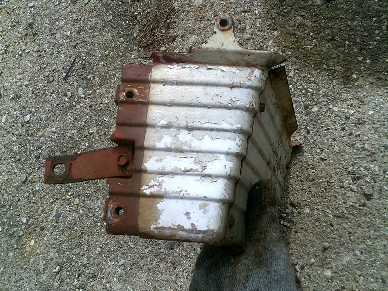 Farmall 560 460 RC Tractor IH IHC 3 piece white panel panels under the ...