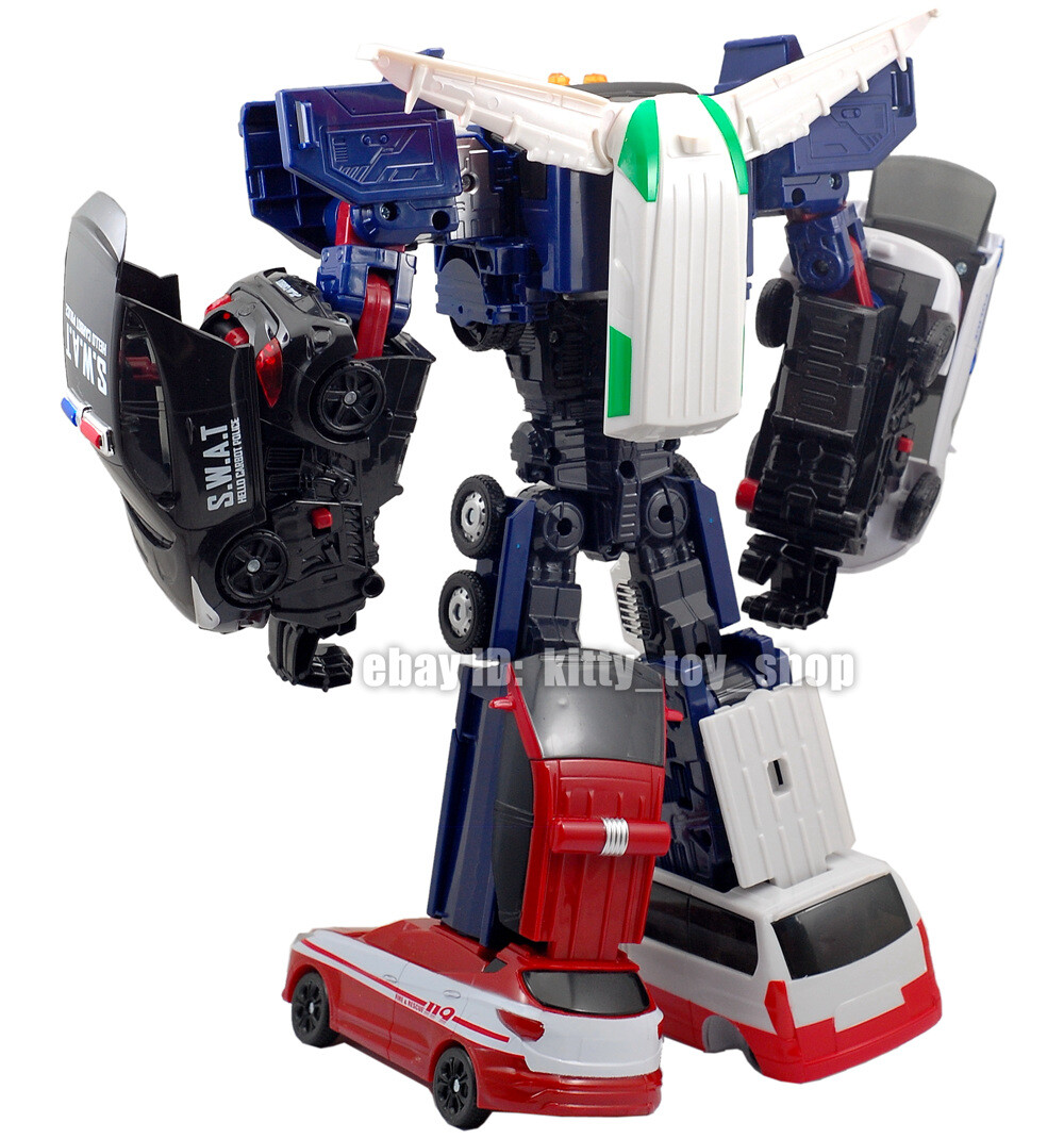 Hello Carbot Combiner PENTA STORM 12" Deformable Robot Figure 1/36 ...