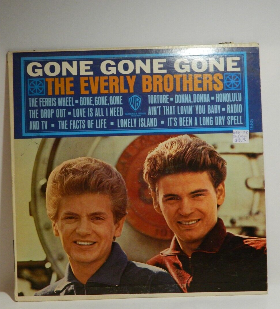 The Everly Brothers Gone Gone Gone LP Record Stereo 12 Vinyl | eBay