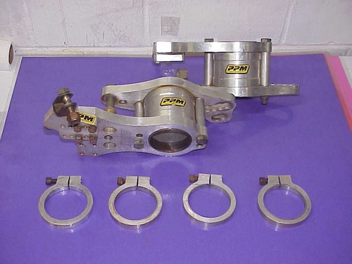 2 PPM Billet Aluminum Double Bearing Birdcages & Axle Clamp Rings ...