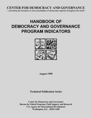 Handbook of Democracy and Governance Program Indicators by U. S. Agency ...