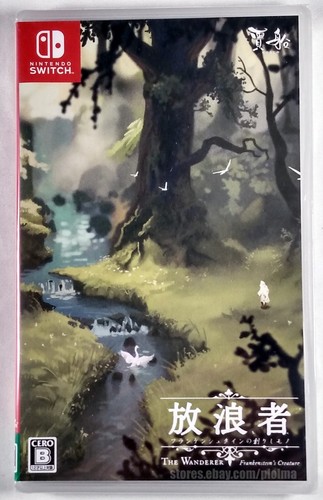 THE WANDERER: FRANKENSTEIN'S CREATURE Brand New NINTENDO SWITCH Game JP ...