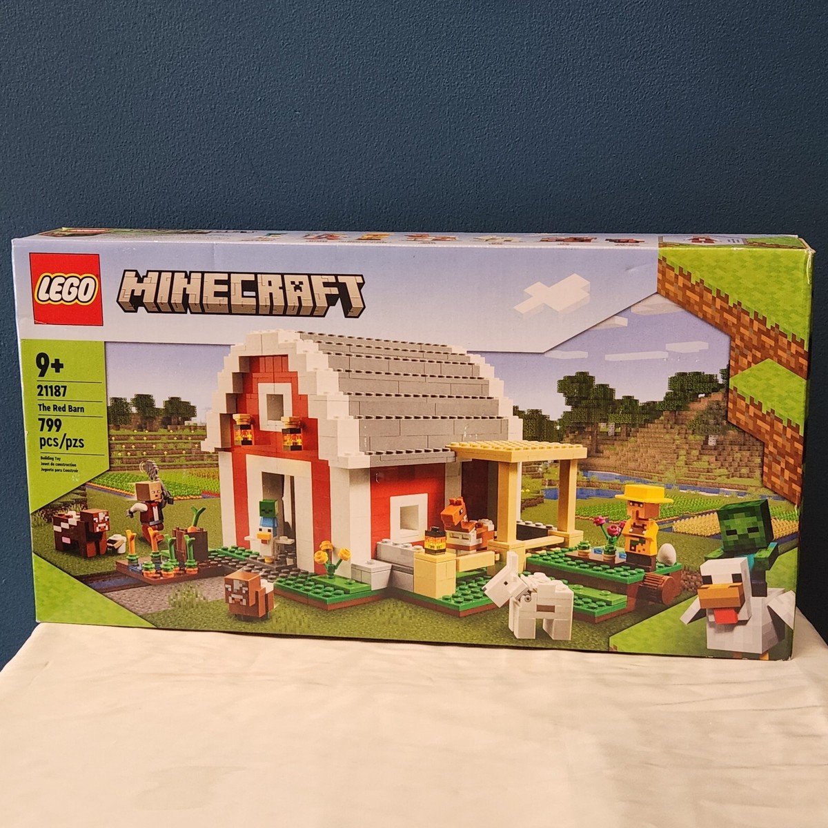 Red Barn Minecraft LEGO Minecraft The Red Barn 21187 Toy Building Kit
