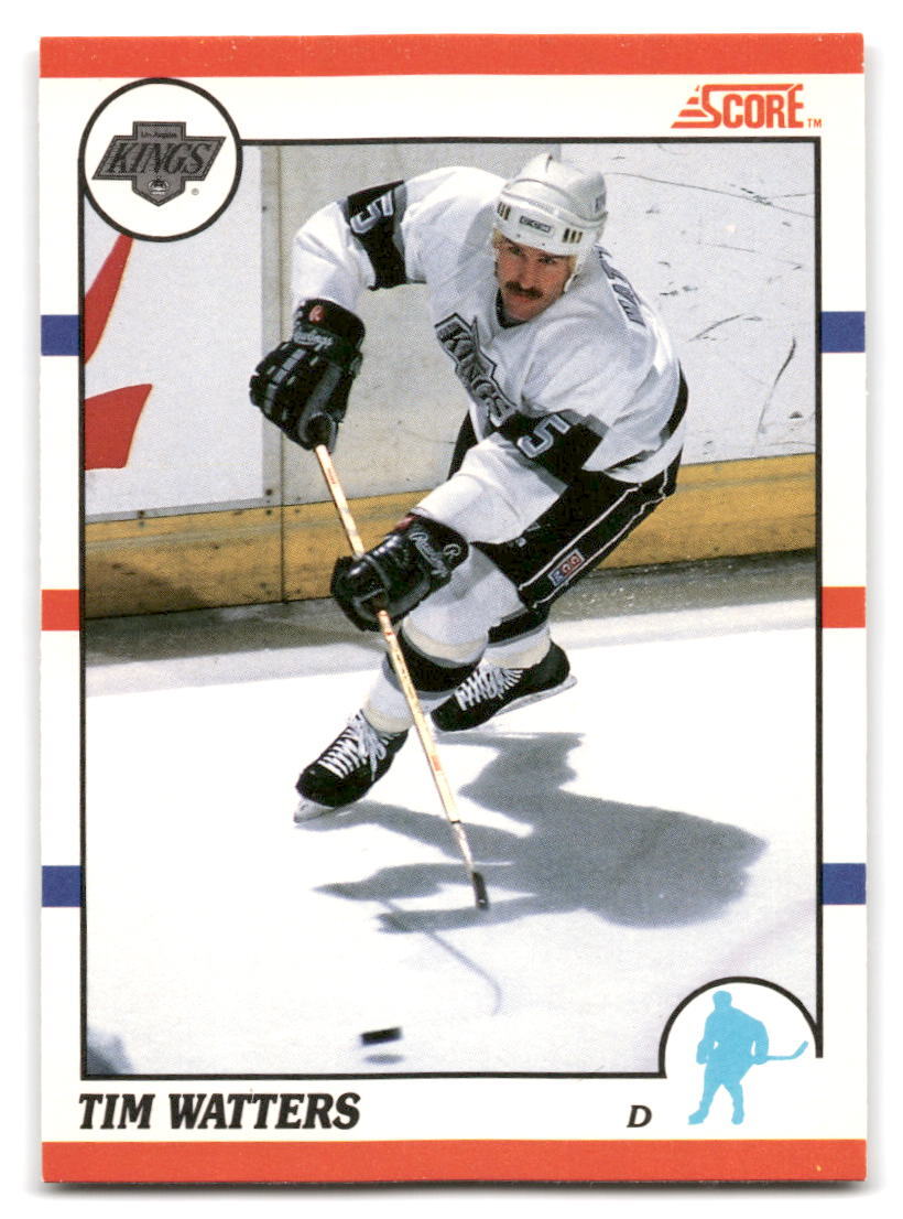 Tim Watters 1990 Score Canadian HOCKEY #204 Los Angeles Kings | eBay